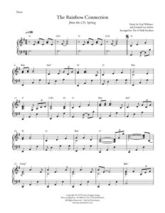 Rainbow Connection - Solo Piano Sheet Music PDF Download